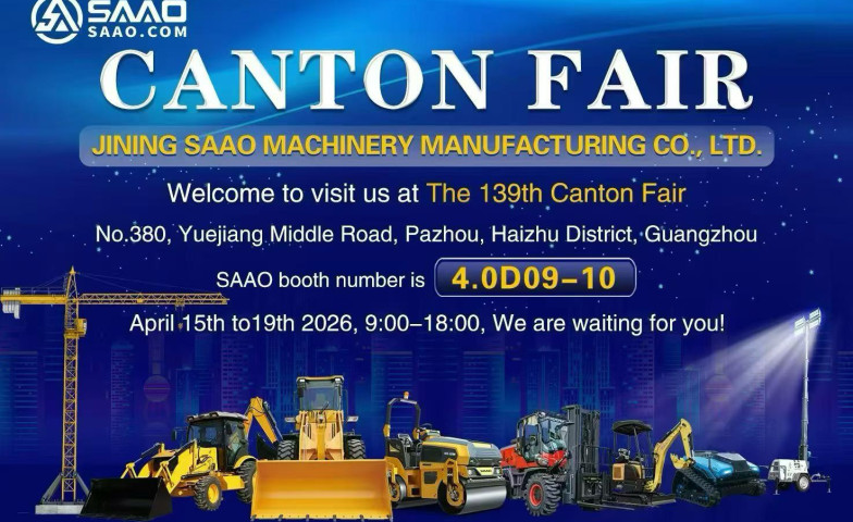 SAAO Machinery | Excavators, Loaders & Forklifts for Sale - China ...